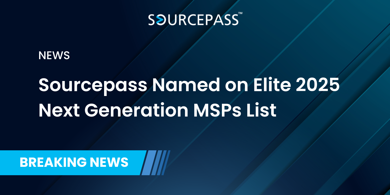 Sourcepass Named on Elite 2025 Next Generation MSPs List